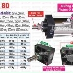 Xi Lanh Khí Nén Airtac SC80x100 (Ben Hơi Đế Vuông SC80-100)