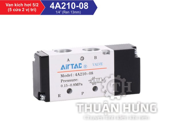 Van Khí Nén AIRTAC 4A220-08 (Van Điều Khiển Bằng Khí Nén 5/2)