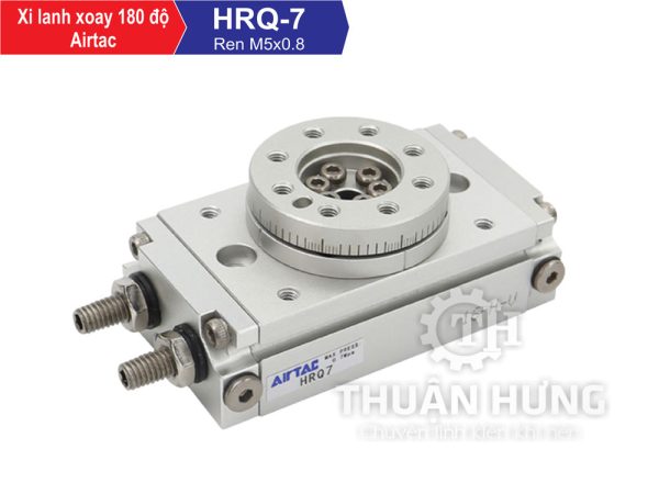 Xi Lanh Quay Khí Nén AIRTAC HRQ7 (Xi Lanh Xoay 180 độ)