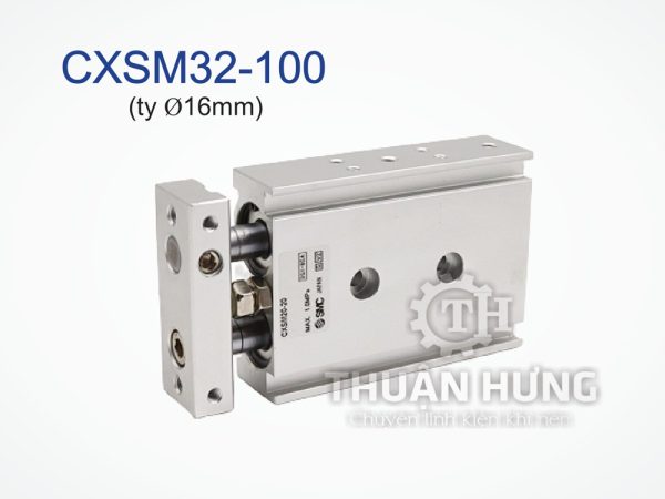 Xi Lanh Khí Nén SMC CDM2B20-150Z (Loại Tiêu Chuẩn, Tác Động Kép)